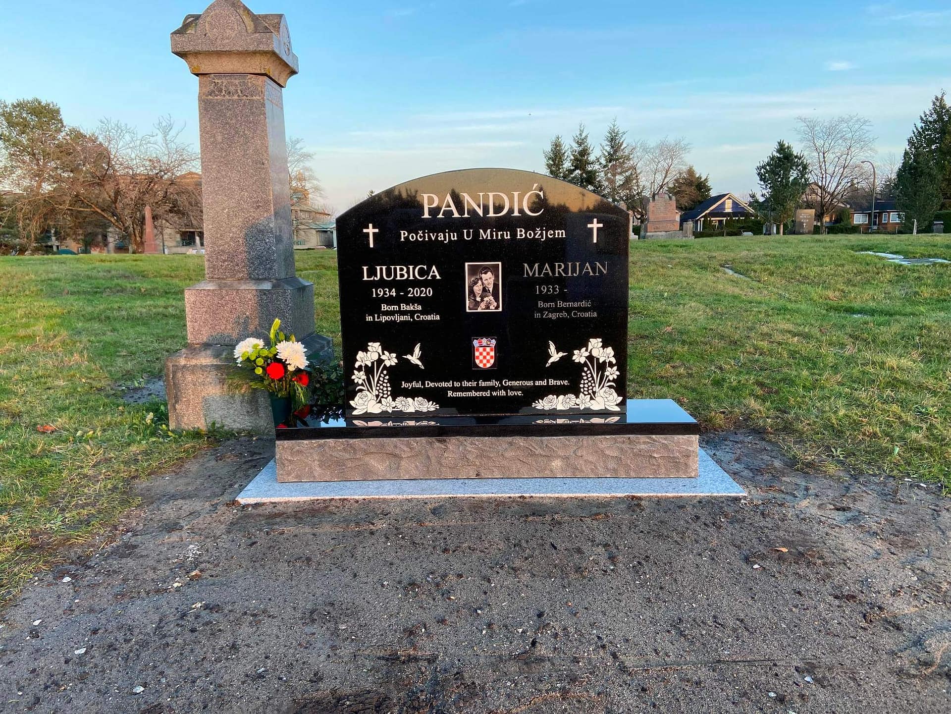 Popular Headstone Designs - Raincoast Memorials - Vancouver and Richmond BC