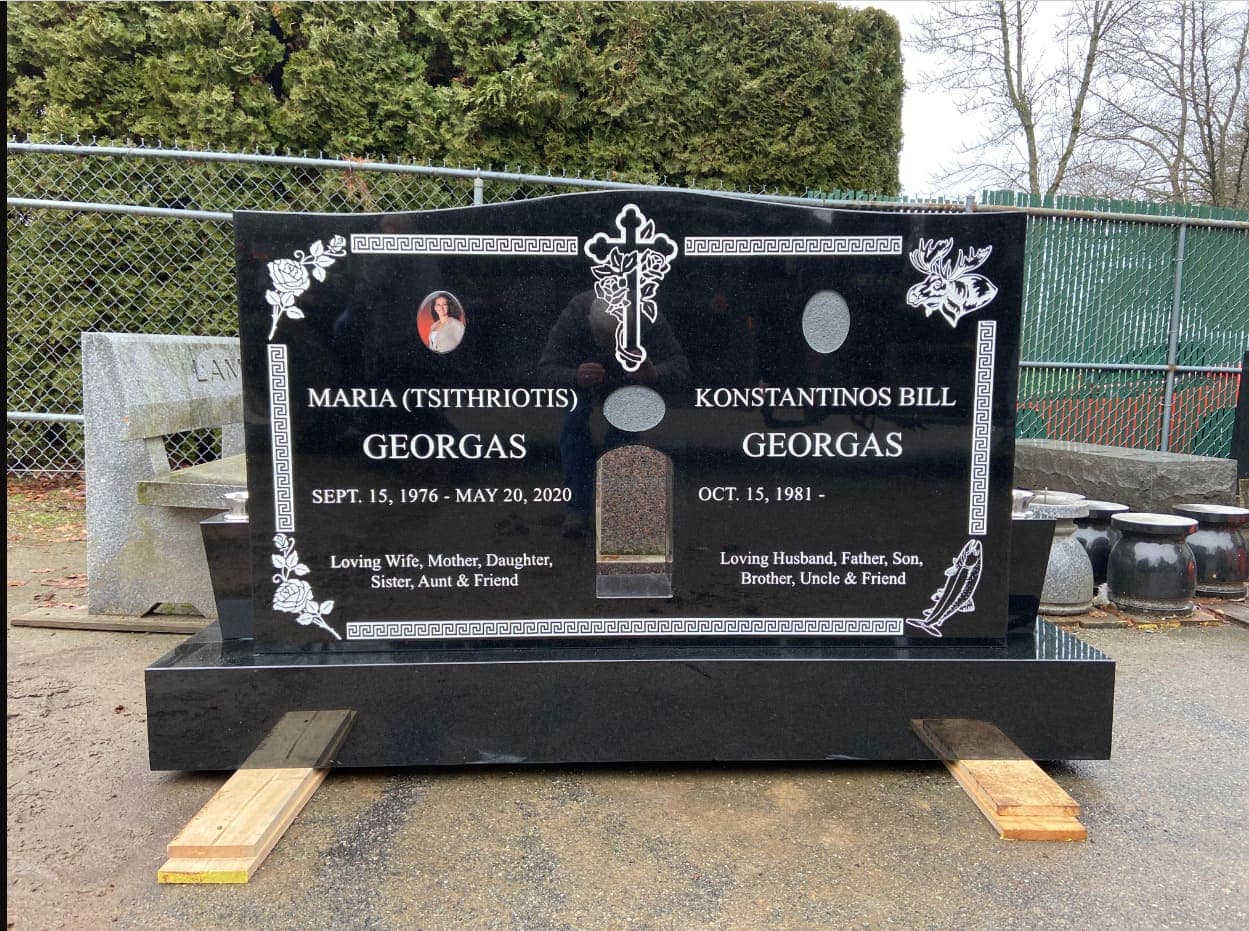 Gravestones with Meaningful Symbols - Raincoast Memorials